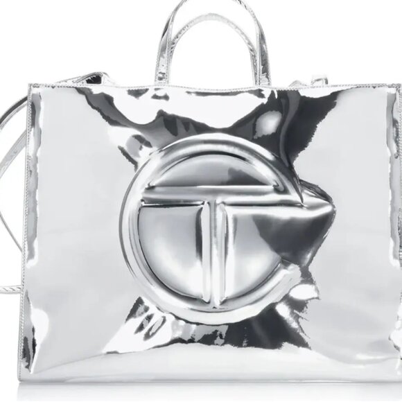 Telfar | Bags | Telfar Large Shopping Bag Mirror | Poshmark